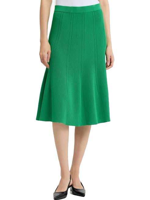 MISOOK Misook Flared Knit Midi Skirt